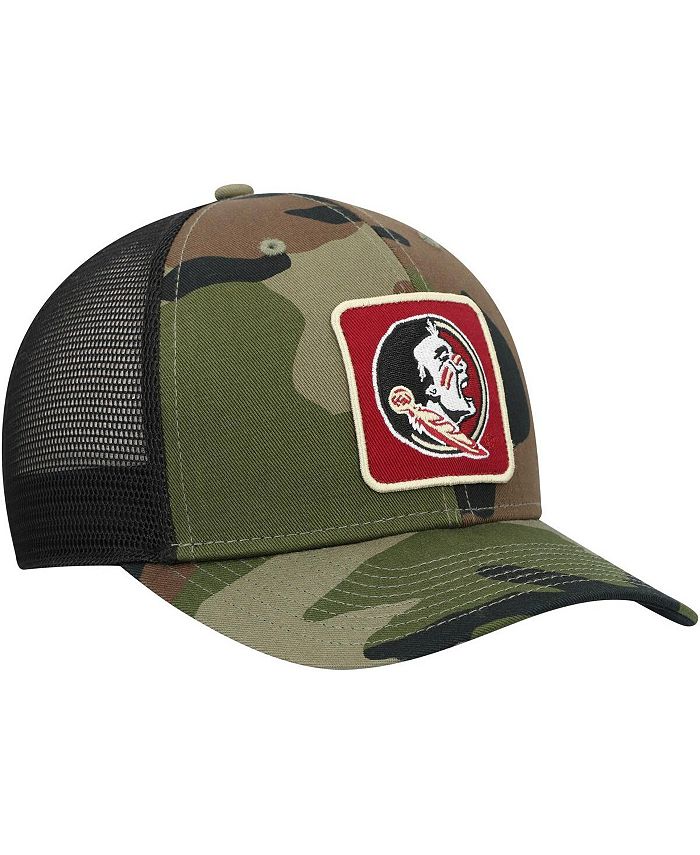Nike Men's Camo, Black Florida State Seminoles Classic99 Trucker ...