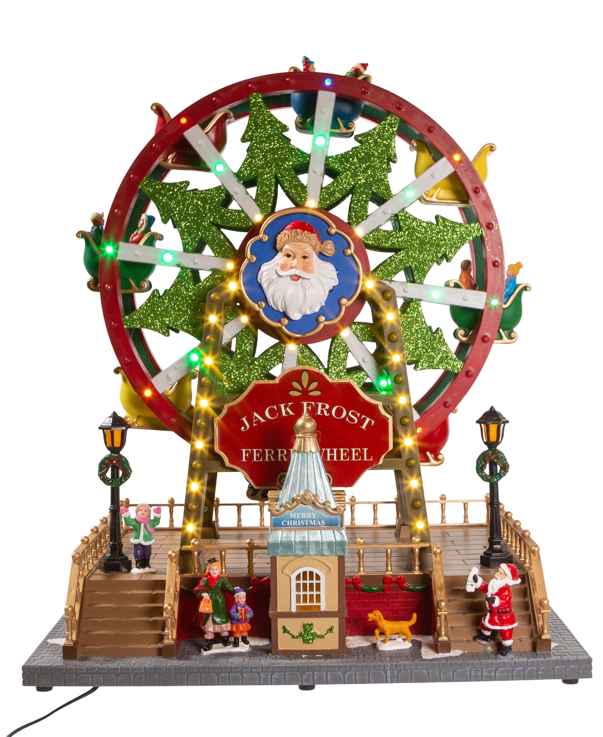 Click here for Kurt Adler 13 Lighted Musical Christmas Ferris Whe... prices