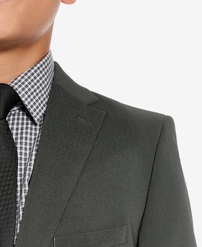 Kenneth Cole Reaction Big Boys Slim Fit Stretch Suit Jacket - Macy's