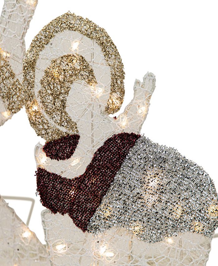 Northlight 6.75' Light Emitting Diode (LED) Lighted Holy Family ...