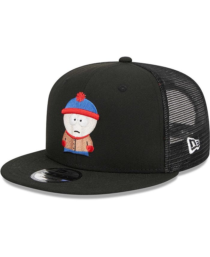 New Era Men's Black South Park Stan Trucker 9FIFTY Snapback Hat - Macy's