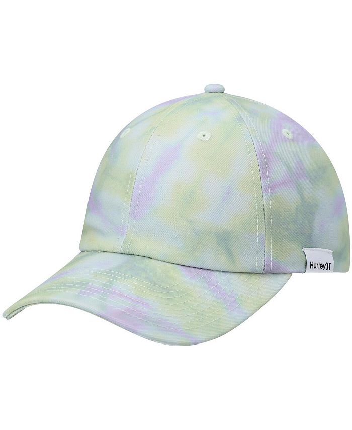 Hurley Women's Yellow Pastel Tie-Dye Snapback Hat - Macy's