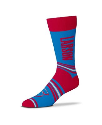 Men's and Women's For Bare Feet Kyle Larson Go Team NASCAR Crew Socks ...