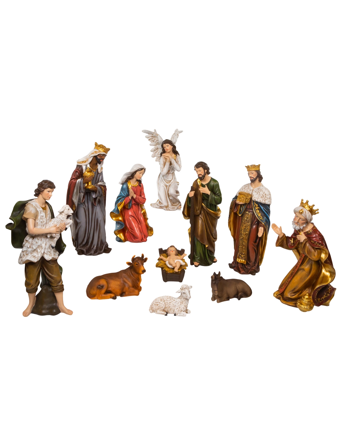 Click here for Kurt Adler 15 Resin Nativity Table Piece Set of 11... prices