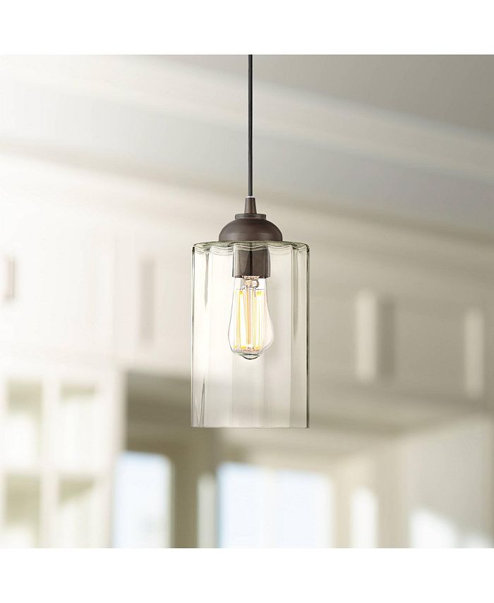 Possini Euro Design Hawthorne Bronze Mini Pendant Lighting Fixture 5 1/ ...