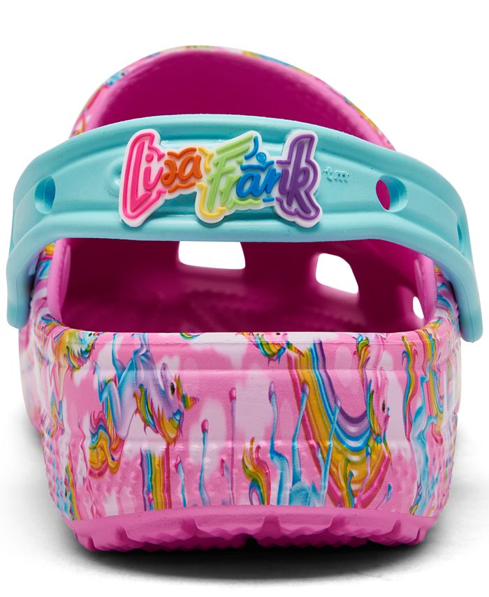 Crocs Big Girls Lisa Frank Unicorn Classic Clogs from Finish Line - Macy's