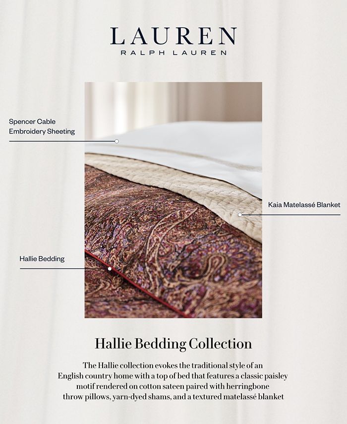 Lauren Ralph Lauren Hallie 3-Pc. Comforter Set, Full/Queen - Macy's