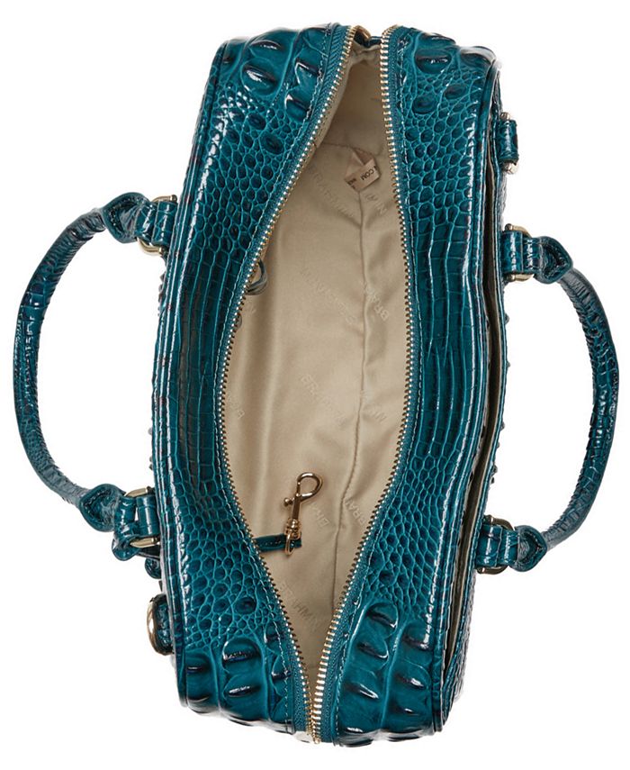 Brahmin Marissa Steel Melbourne Leather Satchel - Macy's