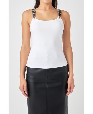 Grey Lab Women's Western Belt Tank Top - Macy's