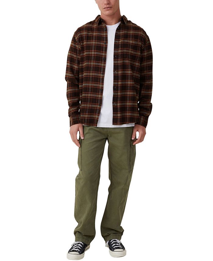 COTTON ON Men's Camden Long Sleeve Shirt - Macy's