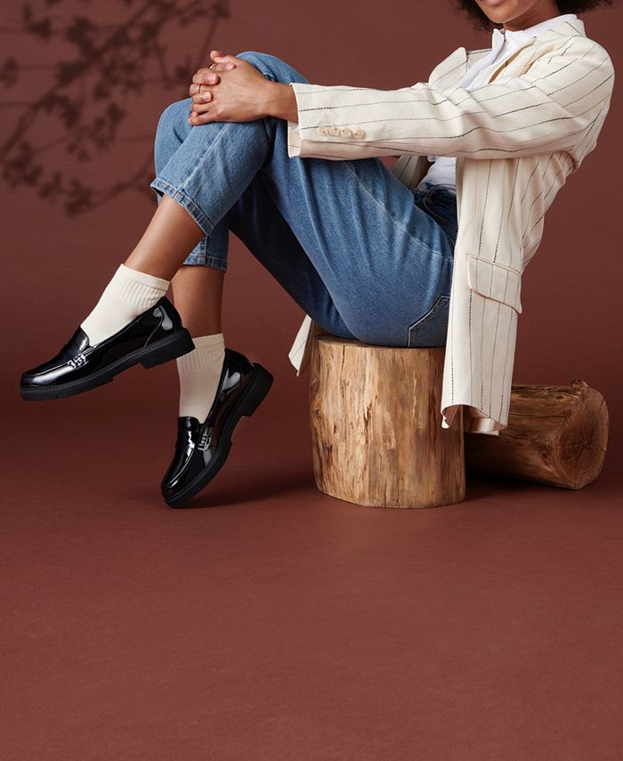 Clarks Women's Westlynn Ayla Round-Toe Penny Loafers - Macy's