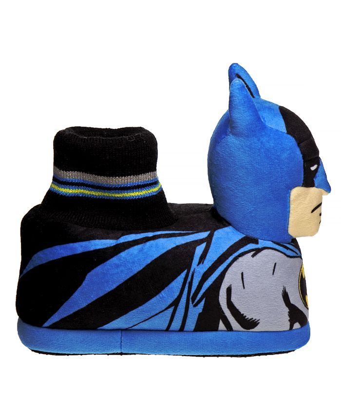 Warner Brothers Little Boys Batman Dual Sizes House Slippers - Macy's