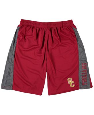 Men's Cardinal USC Trojans Big and Tall Textured Shorts - Macy's