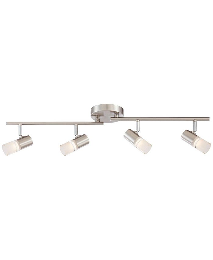 Pro Track Renee 4-Head LED Ceiling Track Style Light Fixture Kit ...