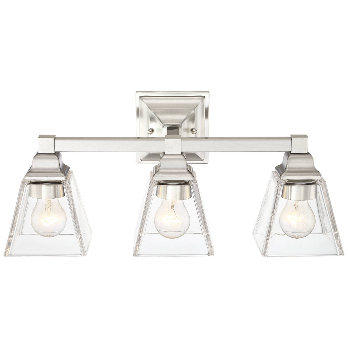 Click here for Mencino Mid Century Modern Wall Light Satin Nickel... prices