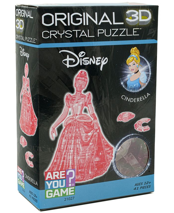 Areyougame 3D Crystal Puzzle - Disney Cinderella, 41 Pieces - Macy's