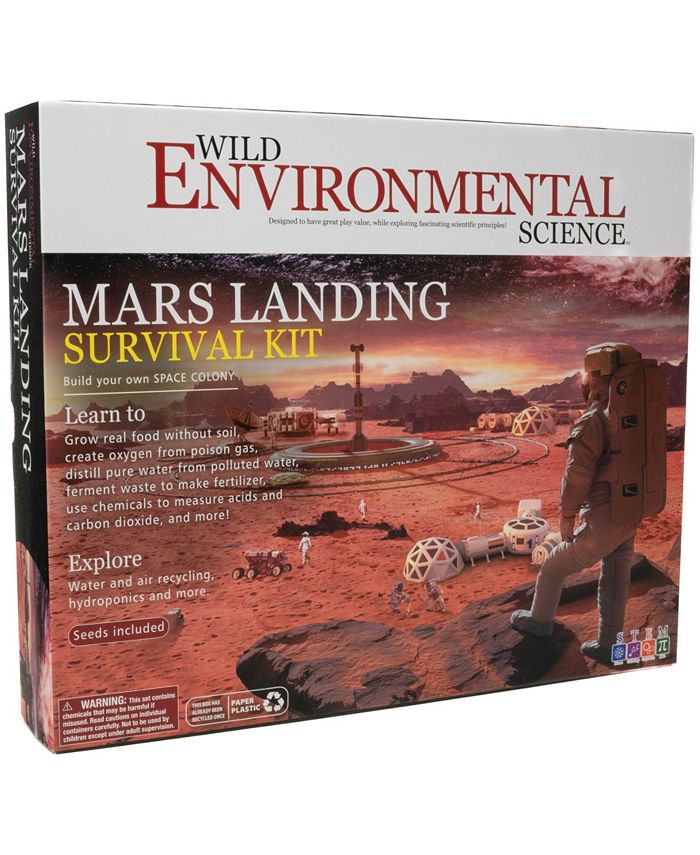 WILD! Science Wild Environmental Science - Mars Landing Survival Kit ...