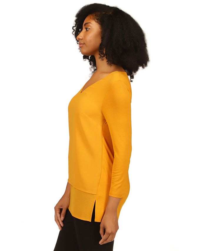 Michael Kors Women's Layered-Look Tunic Top - Macy's