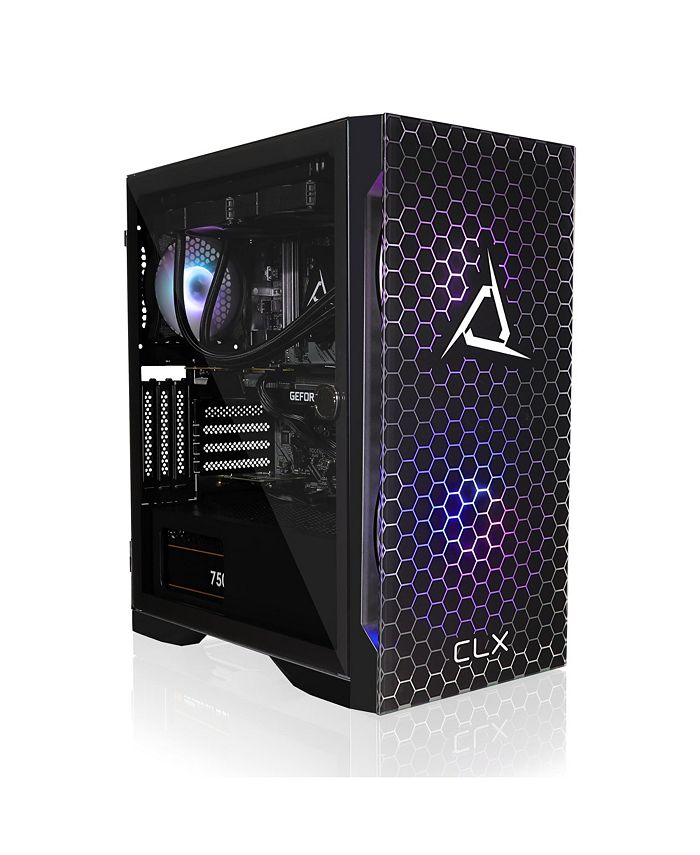 CLX SET Gaming Desktop - Liquid Cooled AMD Ryzen 7 5800X 3.8GHz 8-Core ...