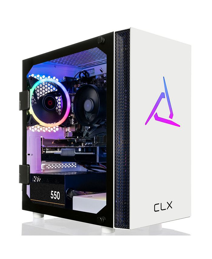 CLX SET Gaming Desktop - AMD Ryzen 5 5600 3.5GHz 6-Core Processor, 16GB ...