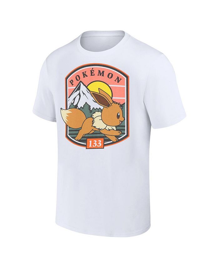 Mad Engine Men's and Women's White Pokemon Eevee Out Run T-shirt - Macy's