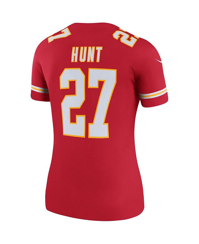 Nike Women's Kareem Hunt Red Kansas City Chiefs Color Rush Legend ...