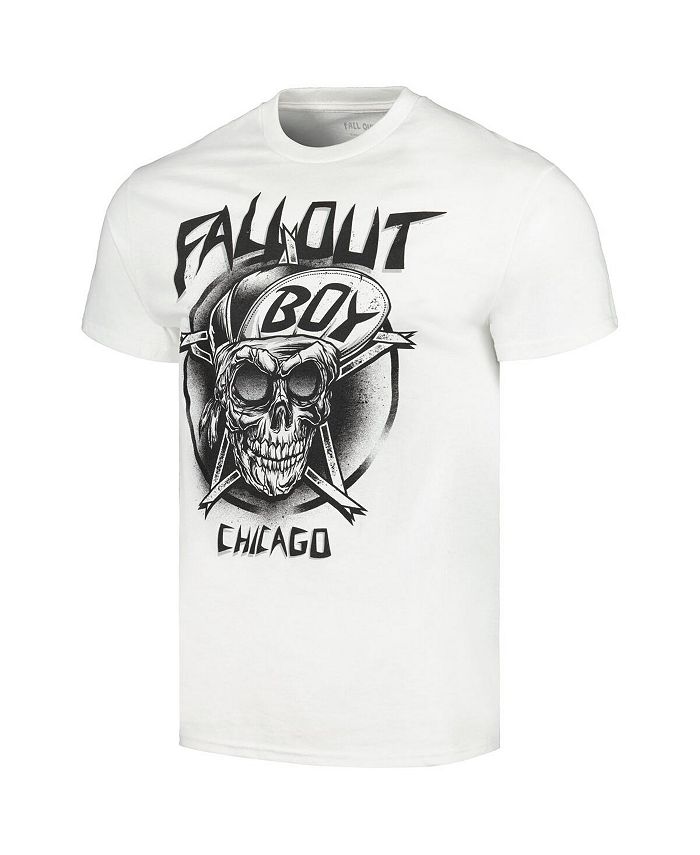 Manhead Merch Men's White Fall Out Boy T-shirt - Macy's