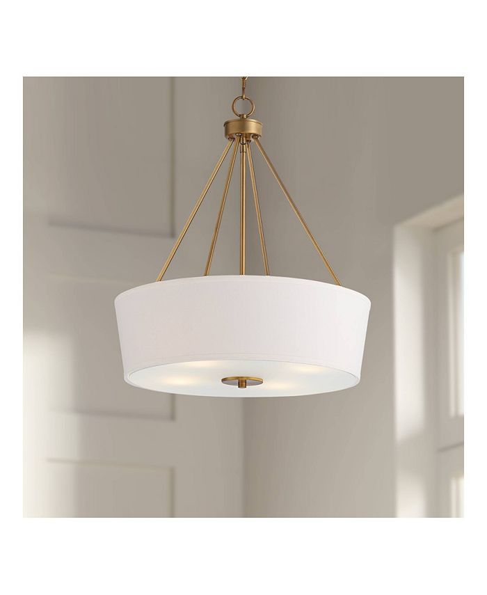 Possini Euro Design Saffira Warm Gold Pendant Chandelier Lighting 20 ...