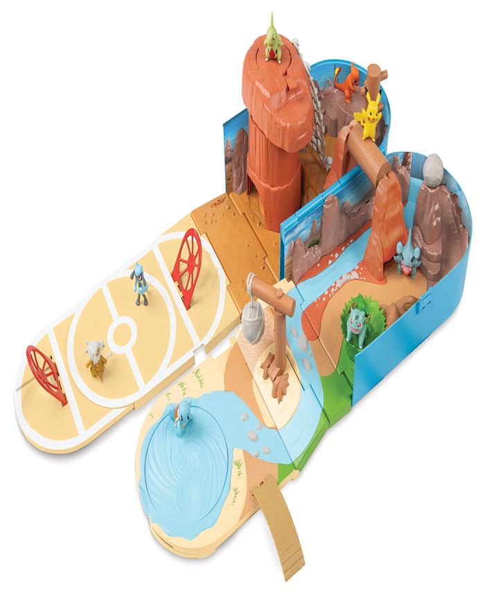 Pokemon Carry Case Battle Desert Playset with Figure - Macy's