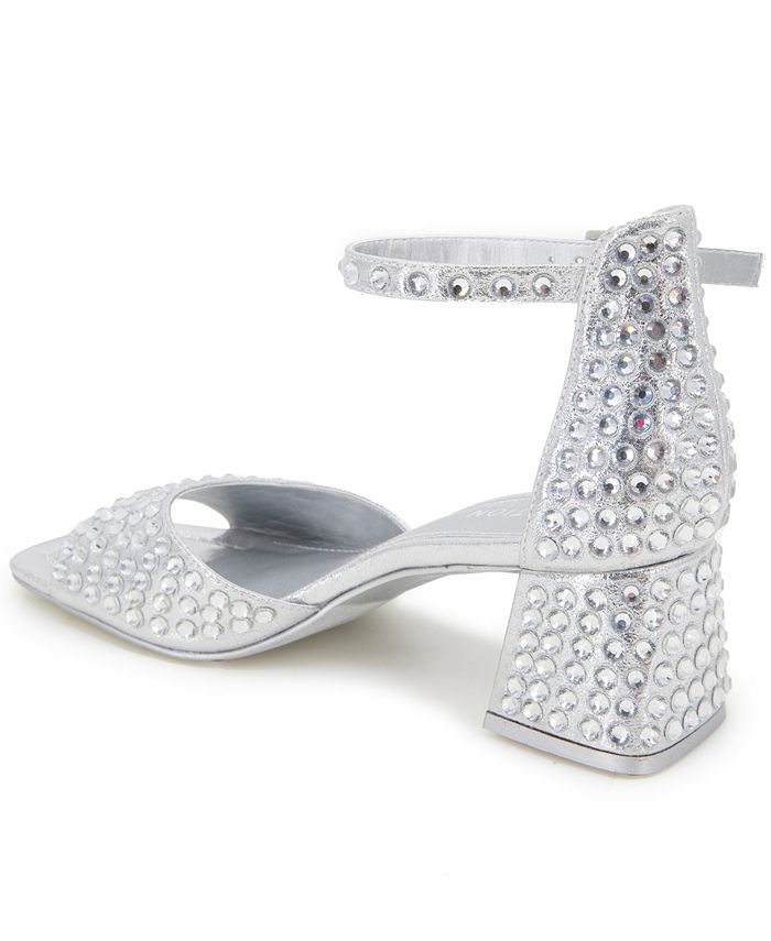 Kenneth Cole Reaction Women's Nori Block Heel Dress Sandals - Macy's