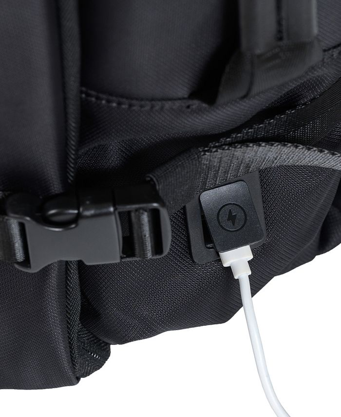 CHAMPS Onyx Collection - Carry-On Backpack with USB Port - Macy's