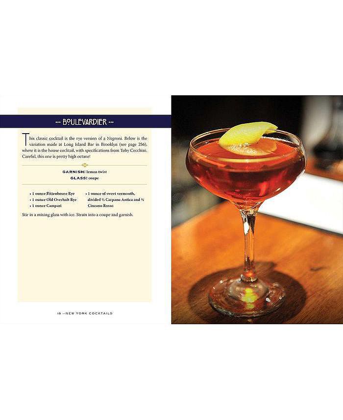 Barnes & Noble New York Cocktails- An Elegant Collection of over 100 ...