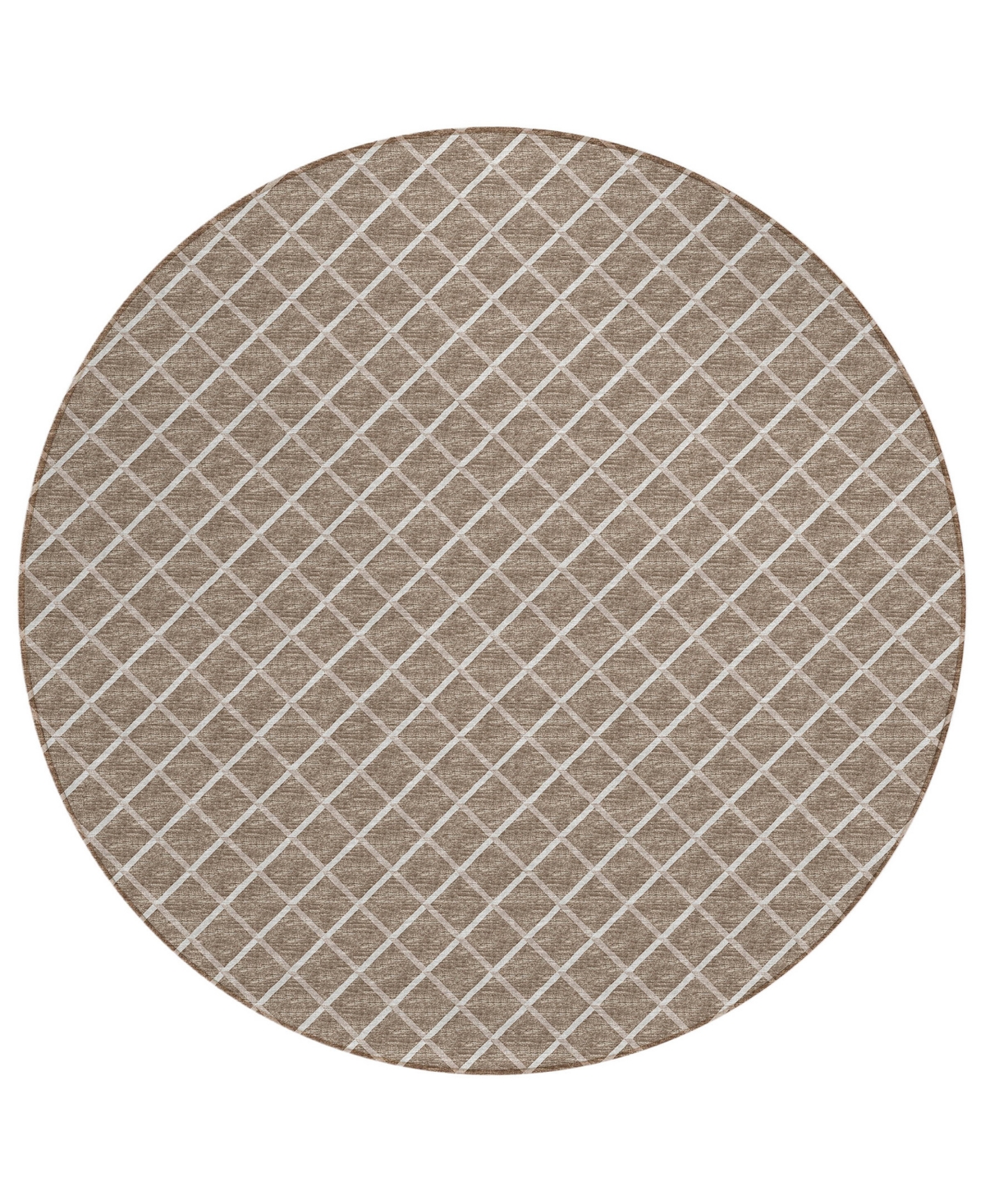 Click here for Dalyn York YO1 6 x 6 Round Area Rug - Taupe prices
