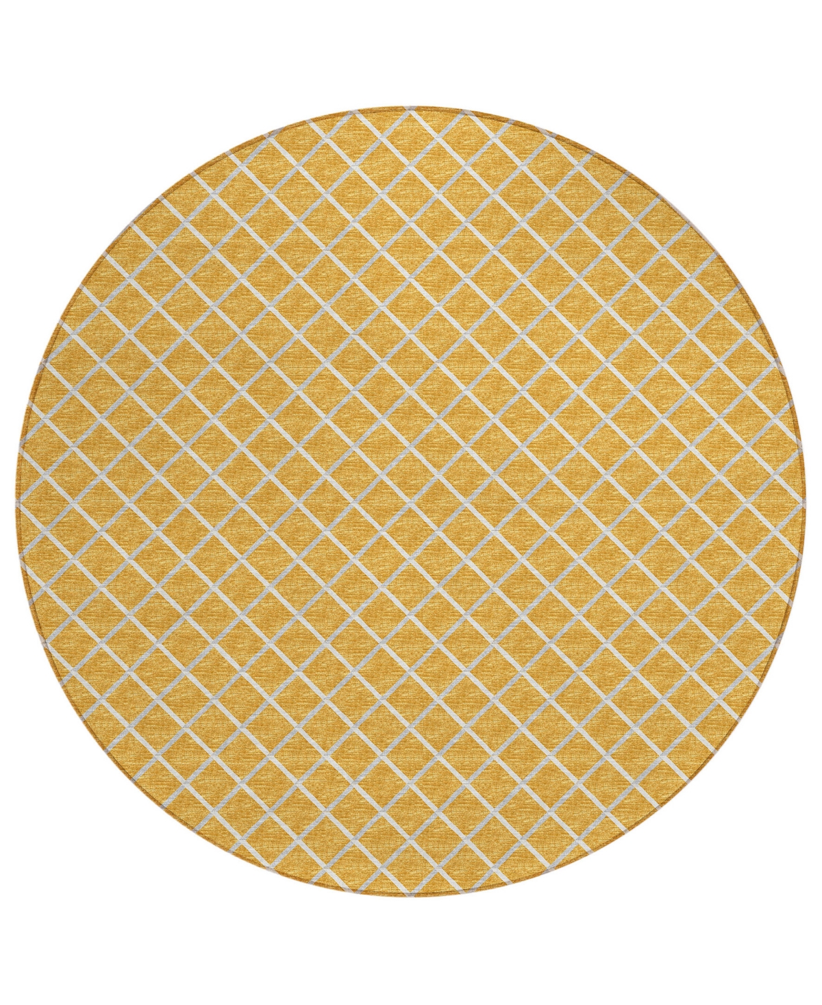 Click here for Dalyn York YO1 6 x 6 Round Area Rug - Gold prices