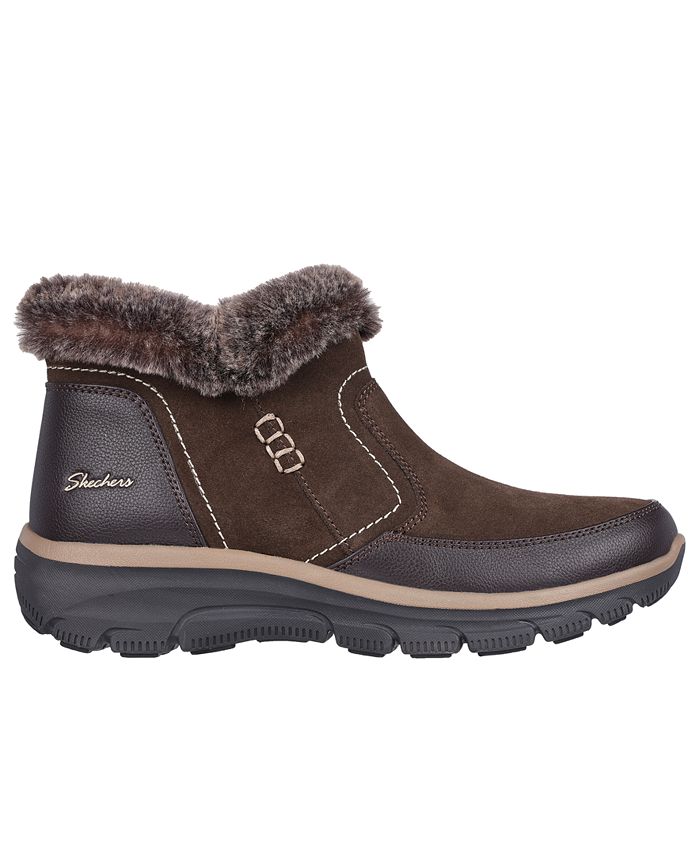 Skechers Women's Relaxed Fit - Easy Going - Warm Escape Ankle Boots ...