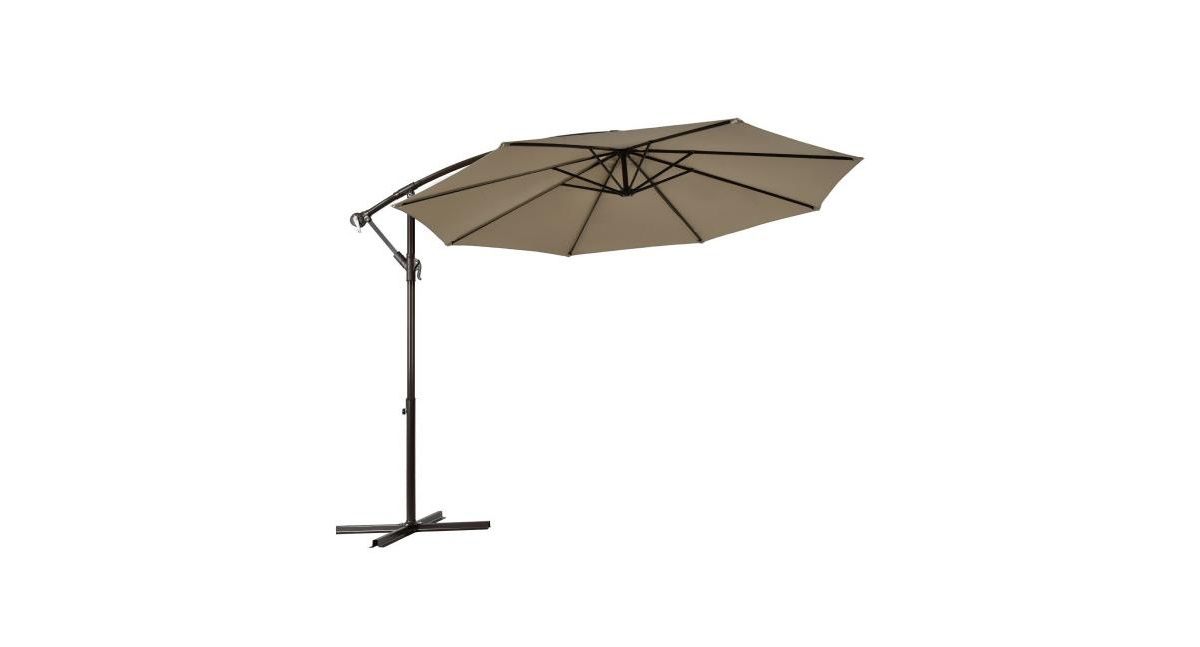 Click here for 10 Feet Patio Outdoor Sunshade Hanging Umbrella wi... prices