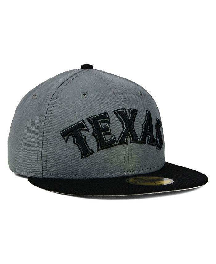 New Era Texas Rangers Gray 59FIFTY Cap - Macy's