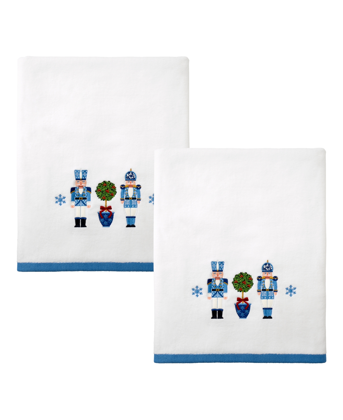 Click here for Avanti Nutcracker Trellis Cotton 2 Pack Bath Towel... prices