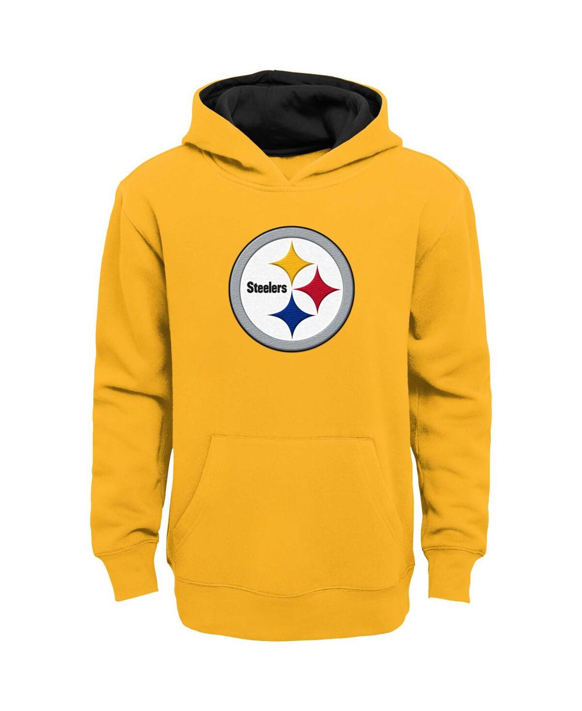 Click here for Big Boys Gold Pittsburgh Steelers Prime Pullover H... prices