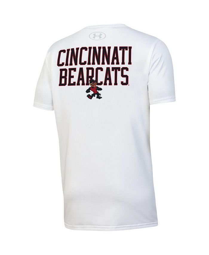 Under Armour Big Boys White Cincinnati Bearcats Gameday Oversized Logo ...