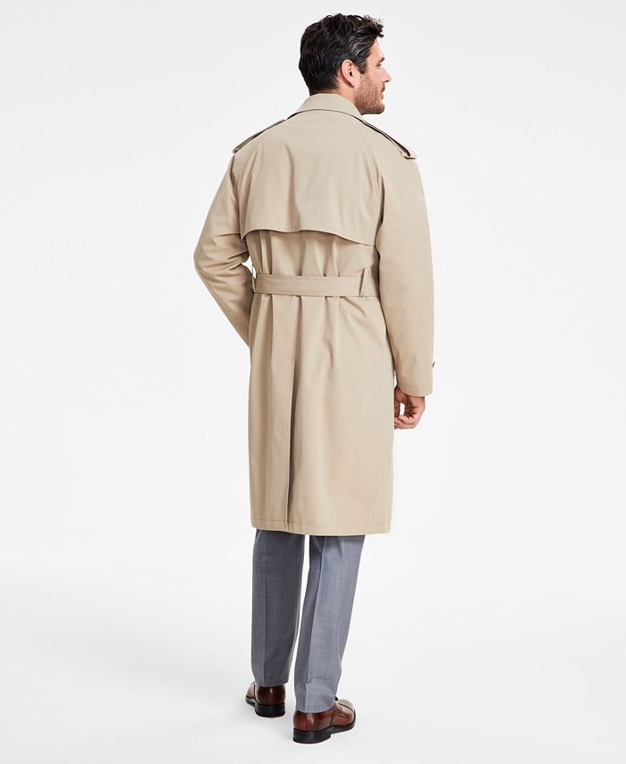 Michael Kors Men's Classic-Fit Trench Coat - Macy's