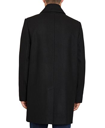 Sam Edelman Men's Classic Single Breasted Coat - Macy's