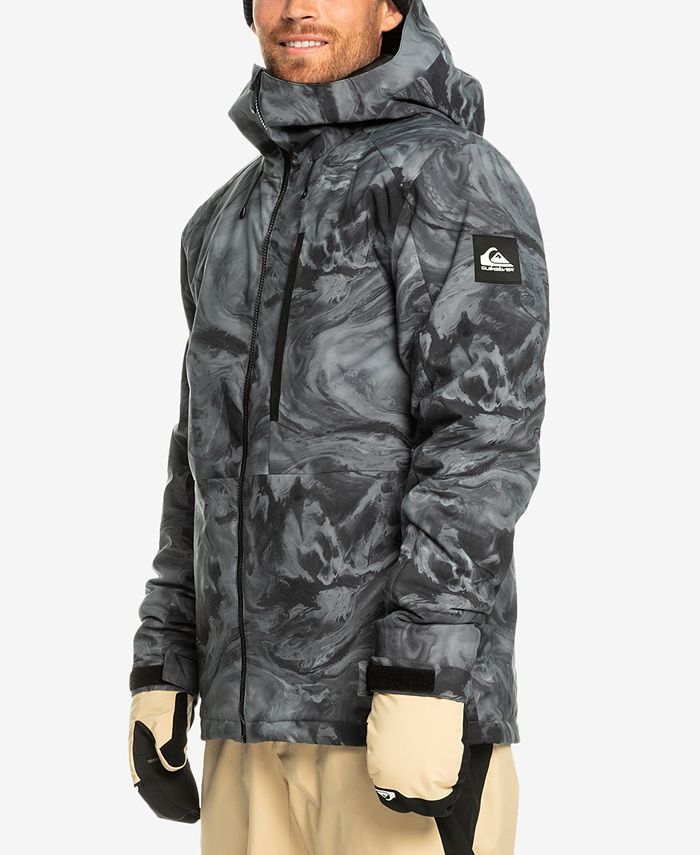 Quiksilver Men's Snow Mission Printed Jacket - Macy's