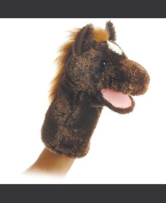 Aurora Medium Lonestar Hand Puppet Interactive Plush Toy Brown 10" - Macy's