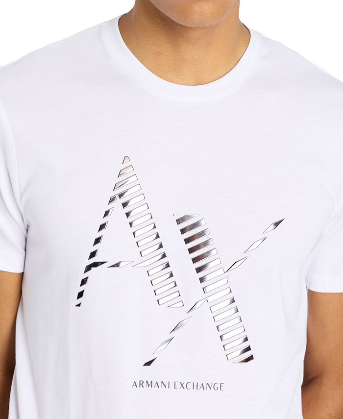 A|X Armani Exchange Men's Slim-Fit Cotton Jersey Glossy Embossed A|X ...