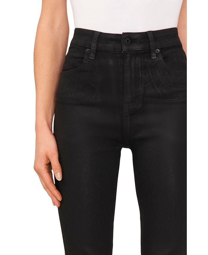 CeCe Women's Coated Flare Jeans - Macy's