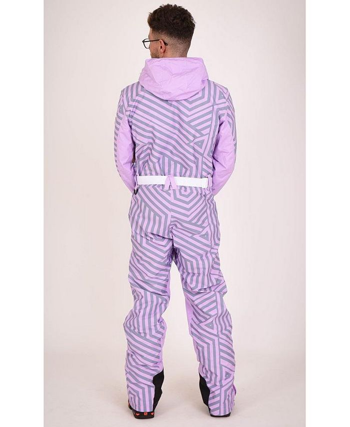OOSC Fall Line Purple & Grey Men's Ski Suit - Macy's