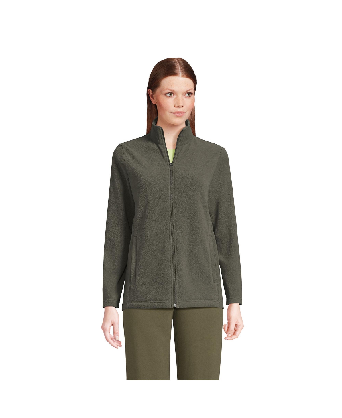 Click here for Lands End Womens Anyweather Fleece Full Zip Jacket... prices