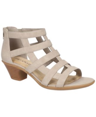 Easy Street Women's Marg Zip Gladiator Sandals - Macy's