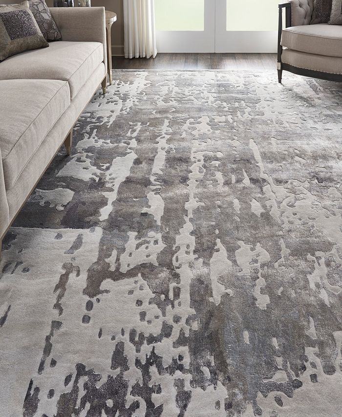 Nourison Home Prismatic PRS12 8'6" x 11'6" Area Rug - Macy's